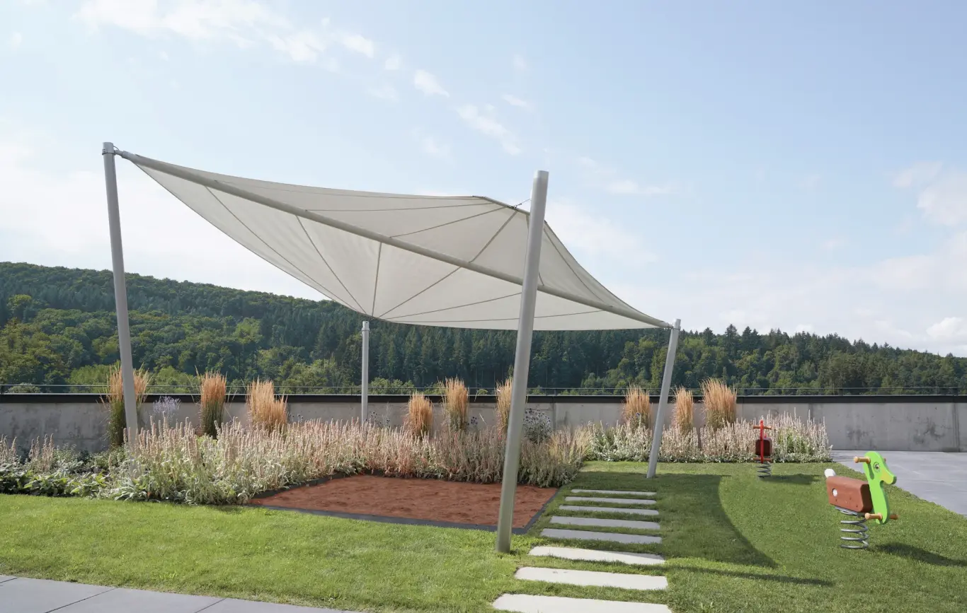 Custom rectangular sun sails – Made in Germany