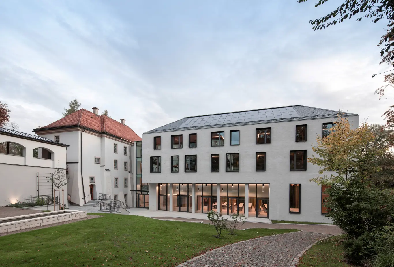 Respect du patrimoine historique - Nouvelle tonnellerie à l'abbaye d'Irsee