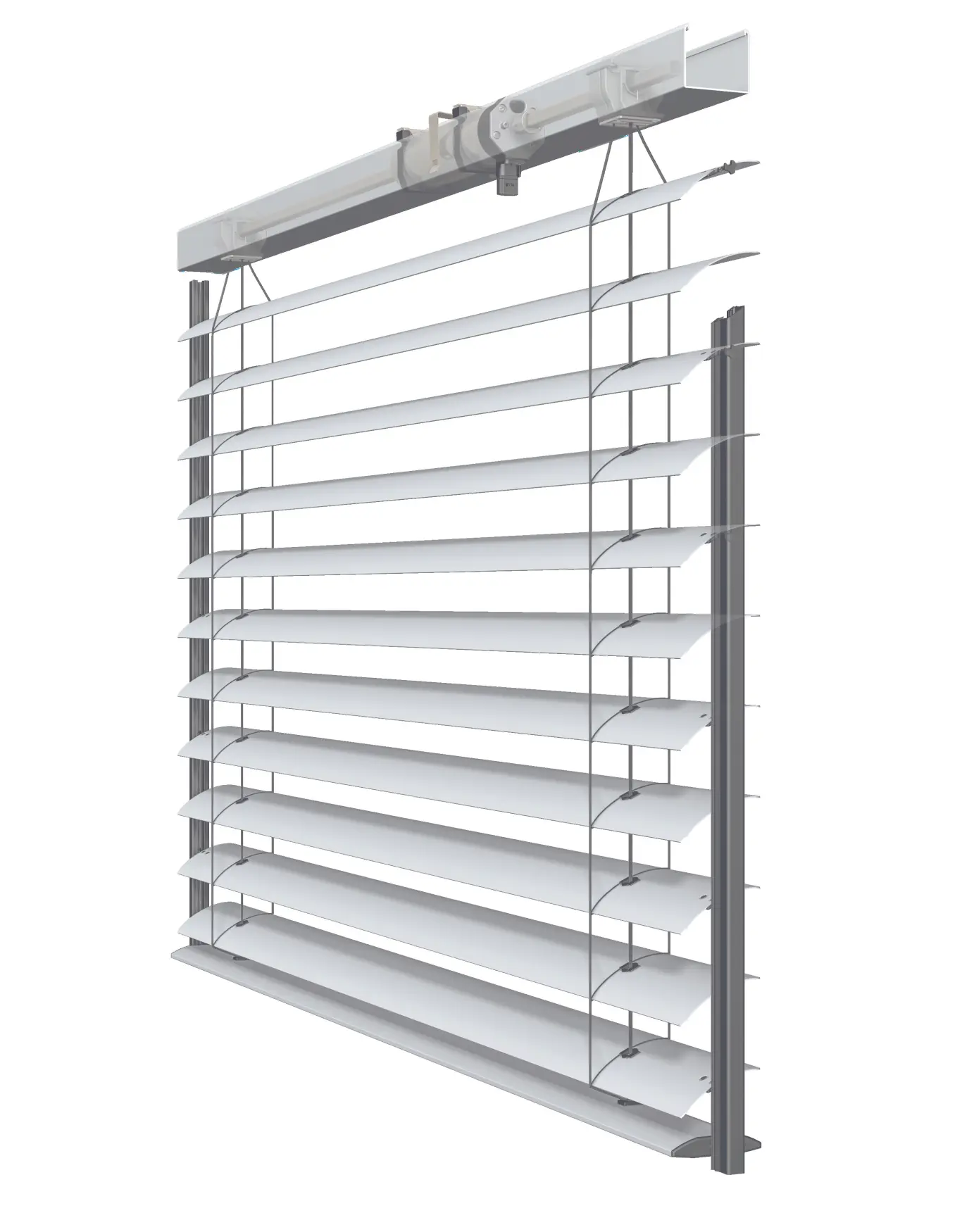 Wind stability in exposed locations - The new Windra 80 WF flat slat
